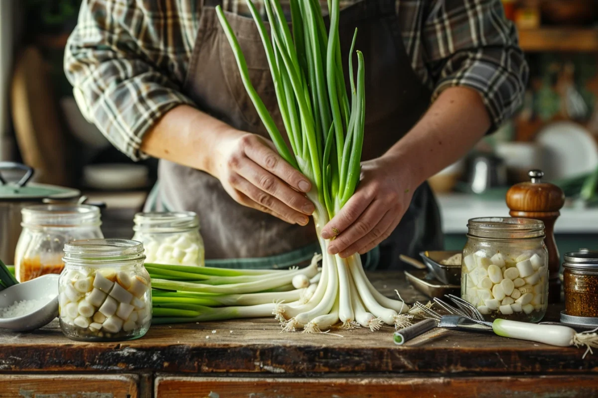 Tout savoir sur l'oignon cébette : cultiver, cuisiner et conserver ce ...